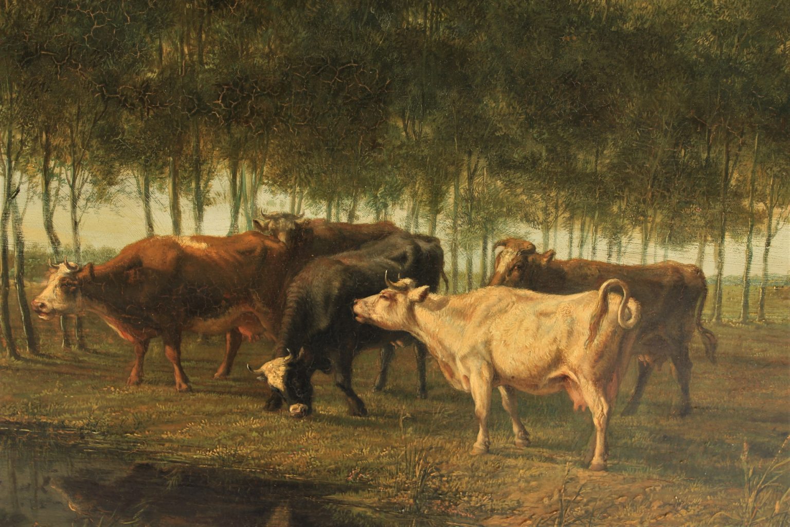 Rural Landscape, Jan Kobell - Deulin Antiques Rural Landscape, Jan Kobell