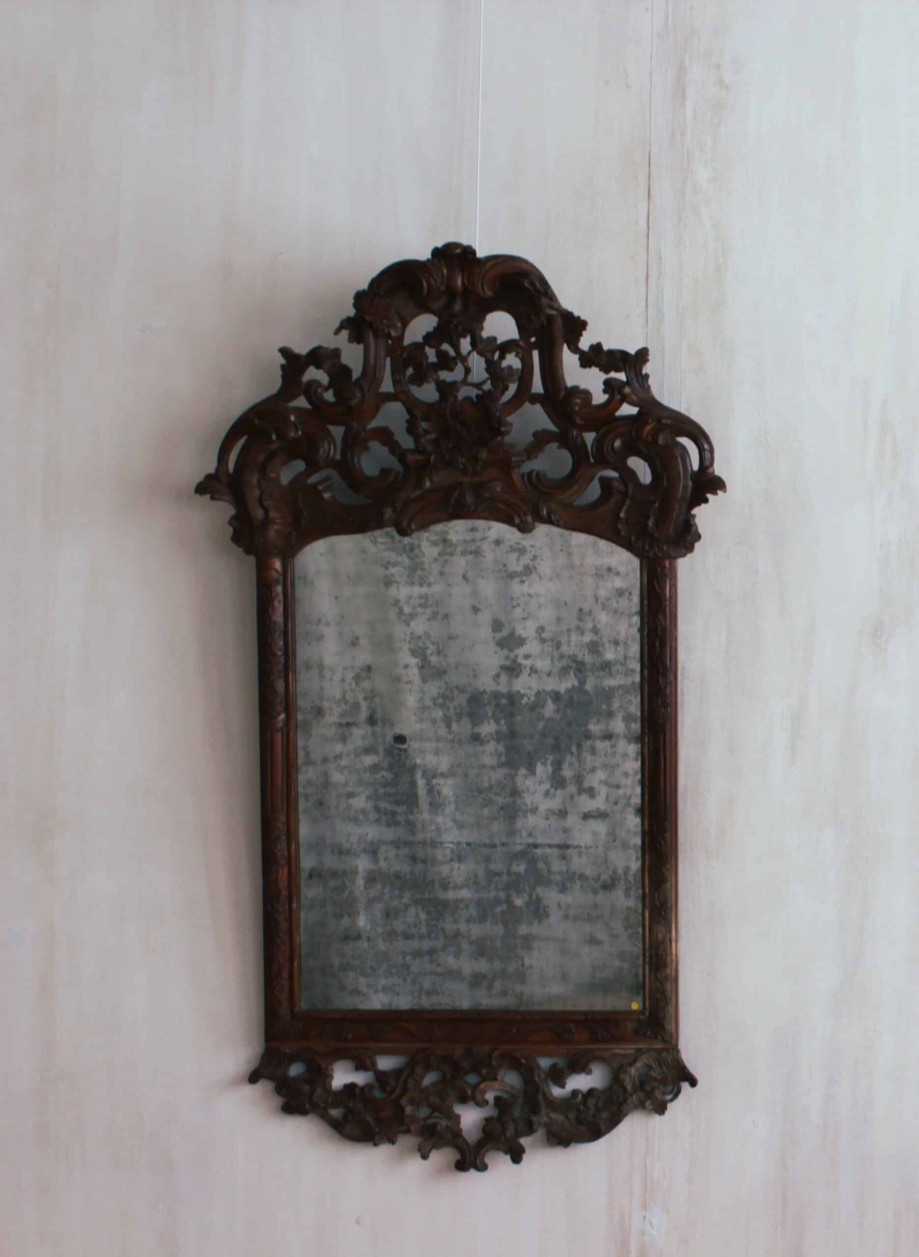 French 18th century mirror - Deulin Antiques French 18th century mirror