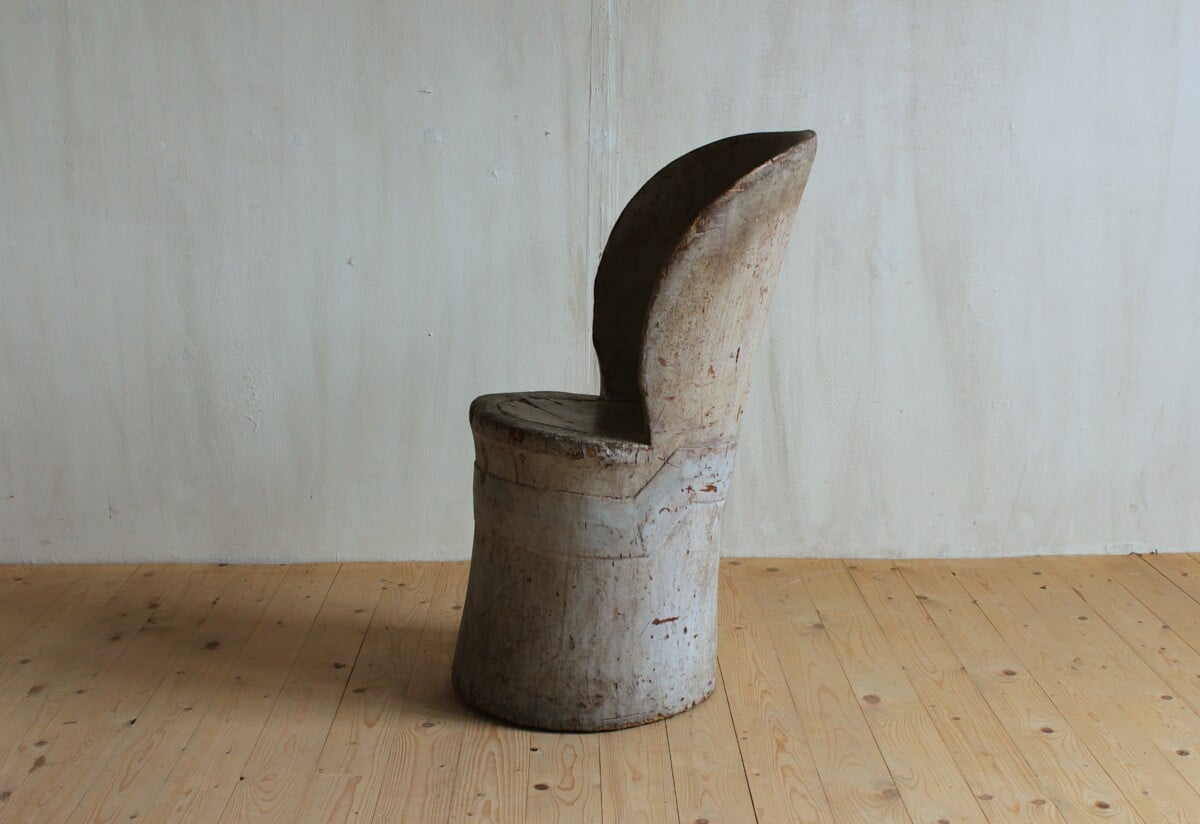 Trunk chair - Deulin Antiques Trunk chair